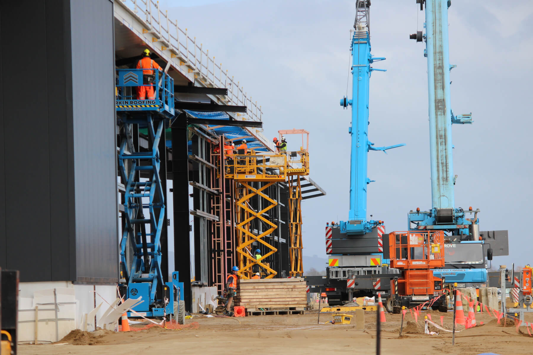 Huge factory taking shape | Cambridge News