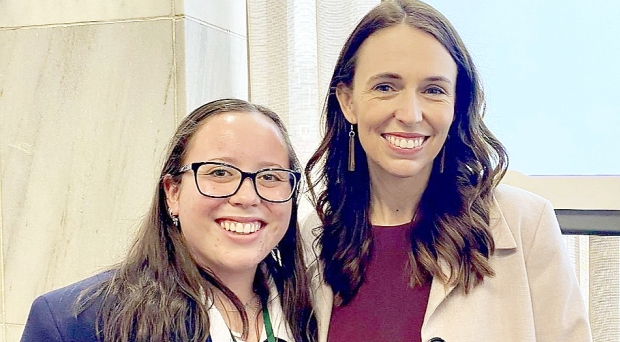 Brylee and the PM | Te Awamutu News